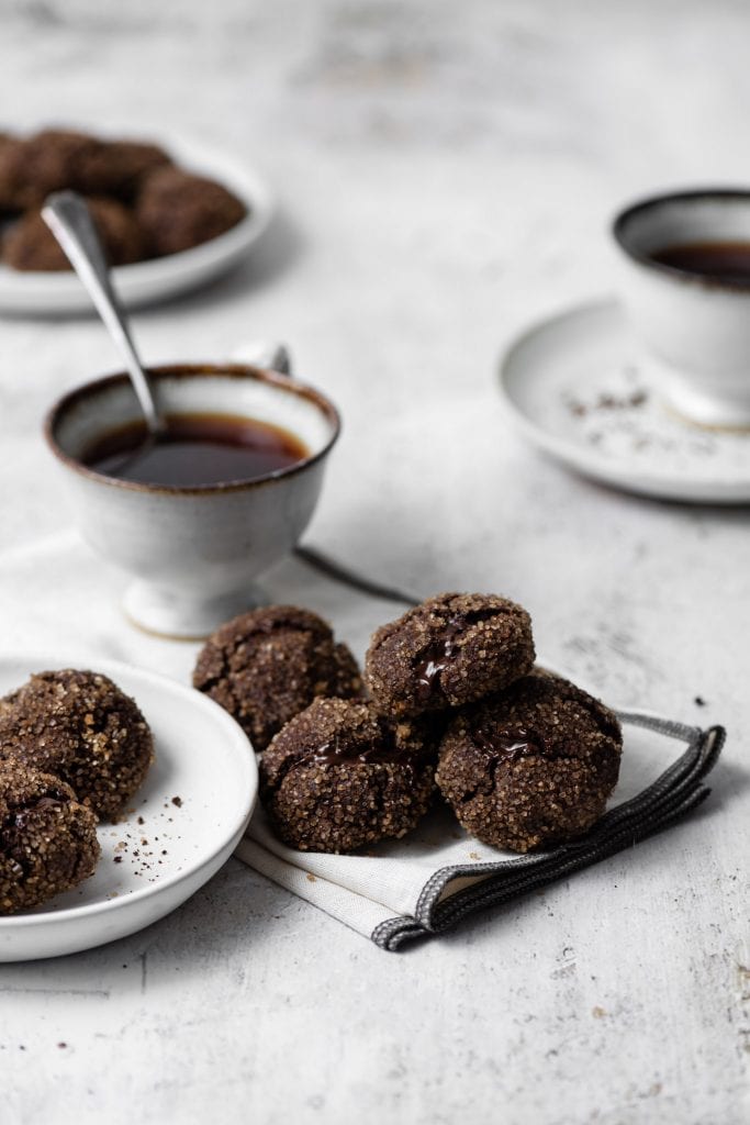 Double Chocolate Chai Cookies - Two Cups Flour