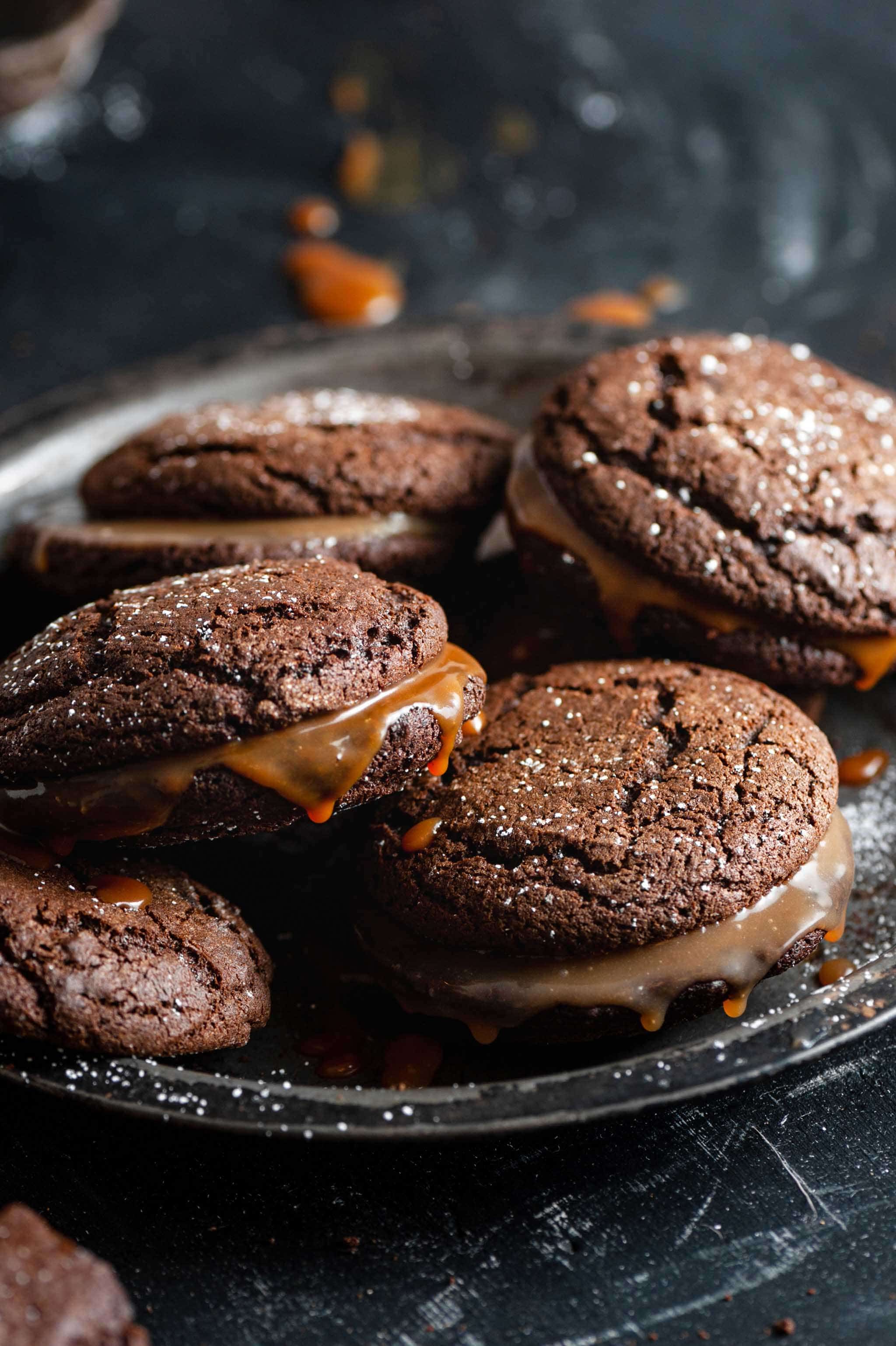 Chocolate Gingerbread Cookies | Two Cups Flour