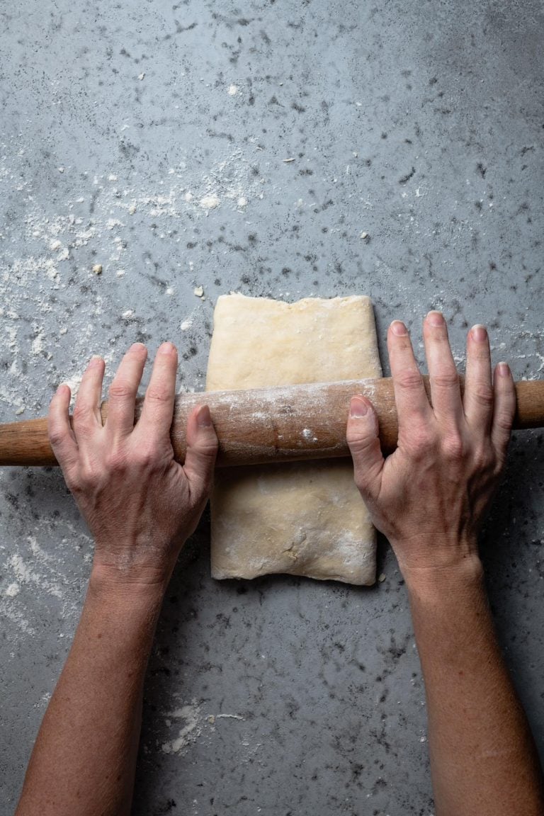 Homemade Rough Puff Pastry - Two Cups Flour
