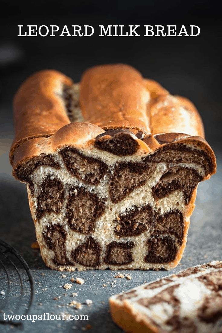 Leopard Milk Bread - Two Cups Flour