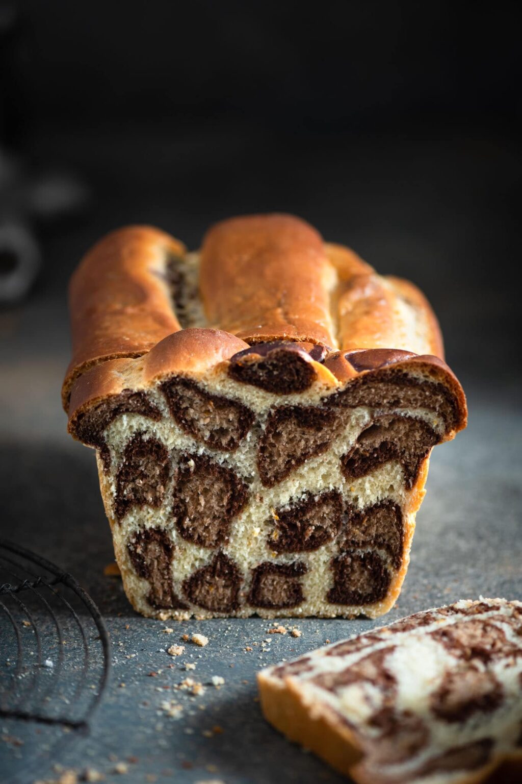 Leopard Milk Bread - Two Cups Flour