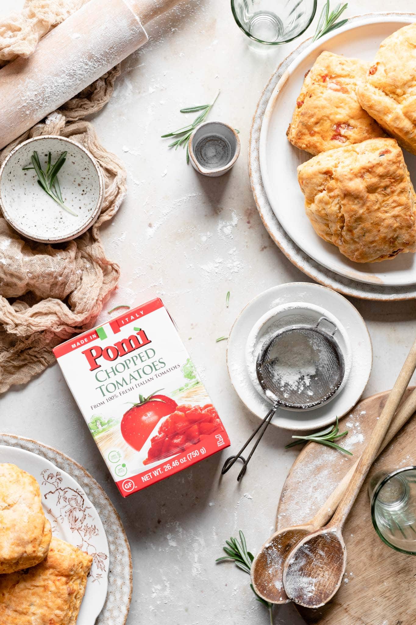 Tomato Biscuits - Two Cups Flour