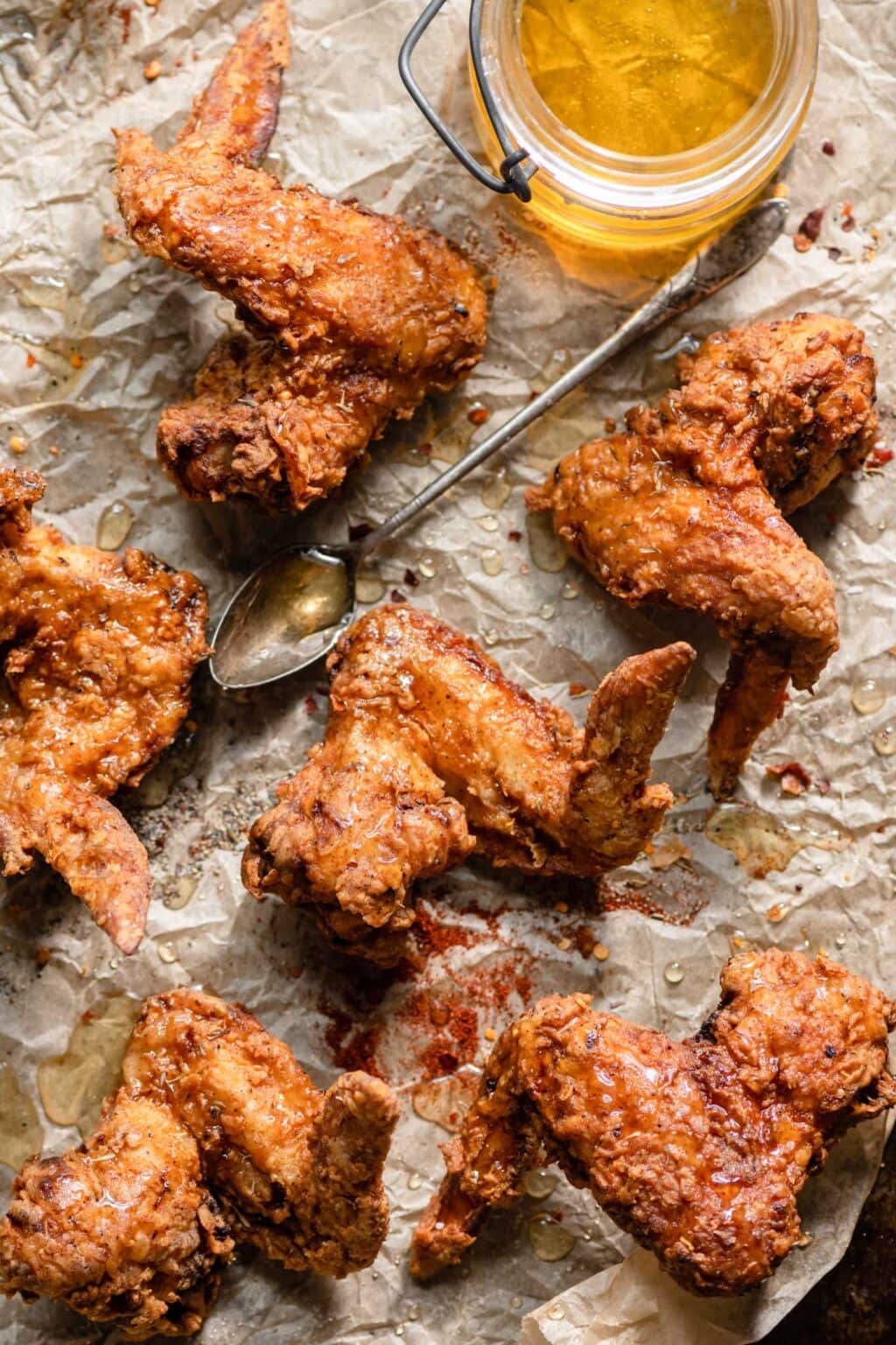Spicy Buttermilk Fried Chicken - Two Cups Flour