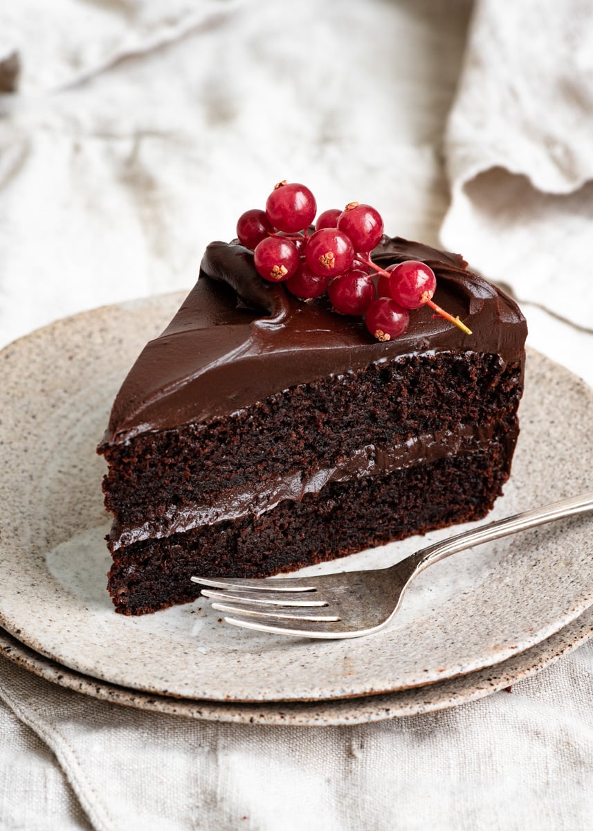 Chocolate Rum Cake - Two Cups Flour