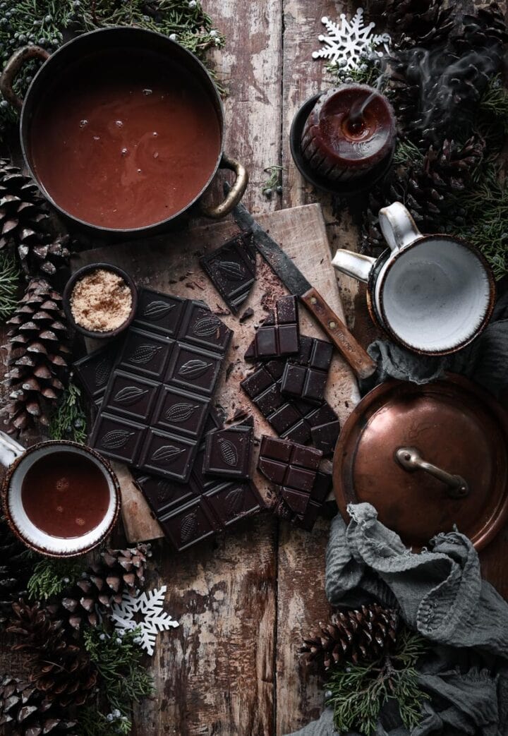 French Hot Chocolate Recipe - Two Cups Flour