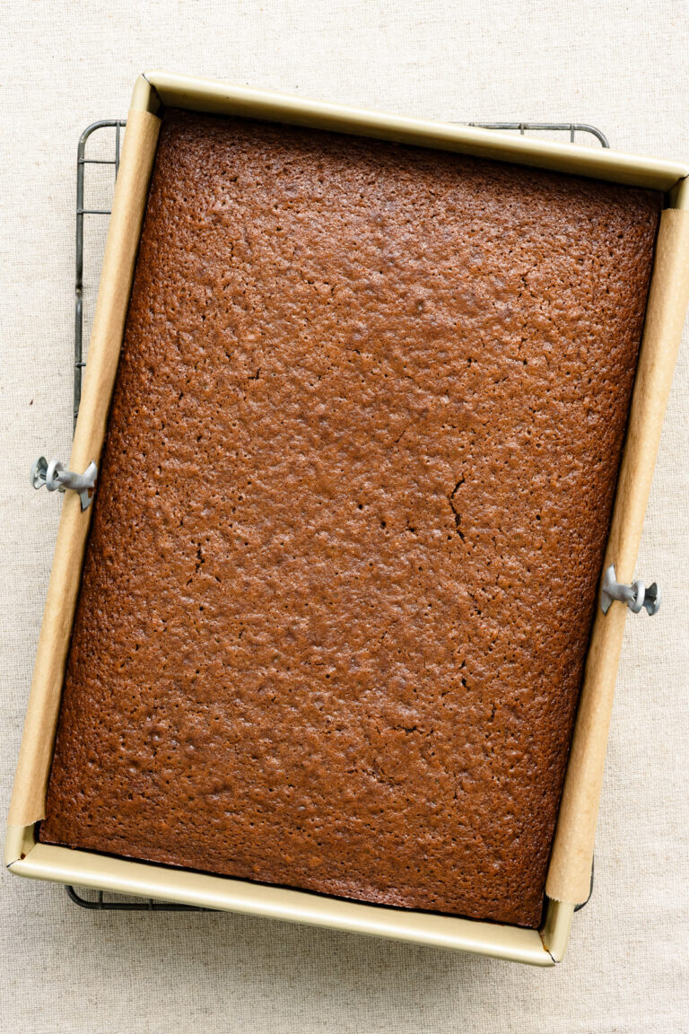 Classic Moist Gingerbread Cake - Two Cups Flour