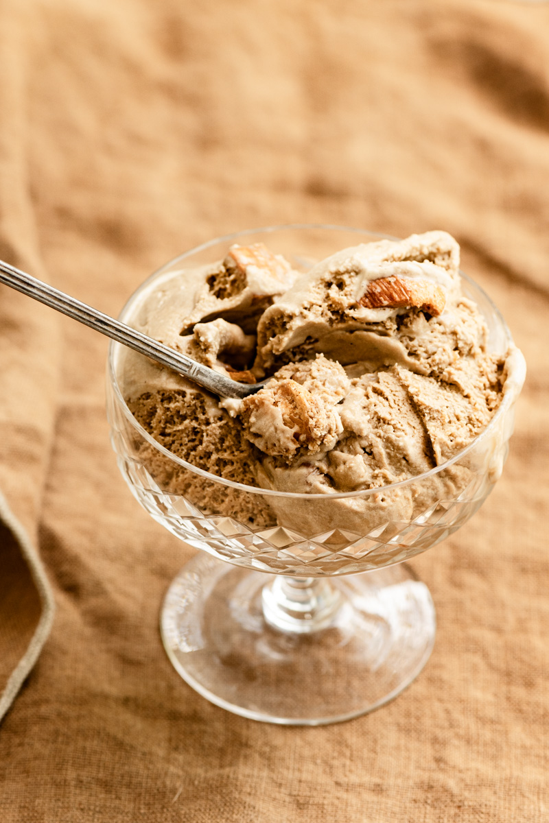 Croissants and Coffee Ice Cream - Two Cups Flour