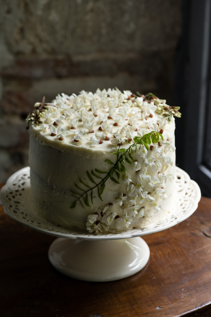 Lemon and Elderflower Cake - Two Cups Flour