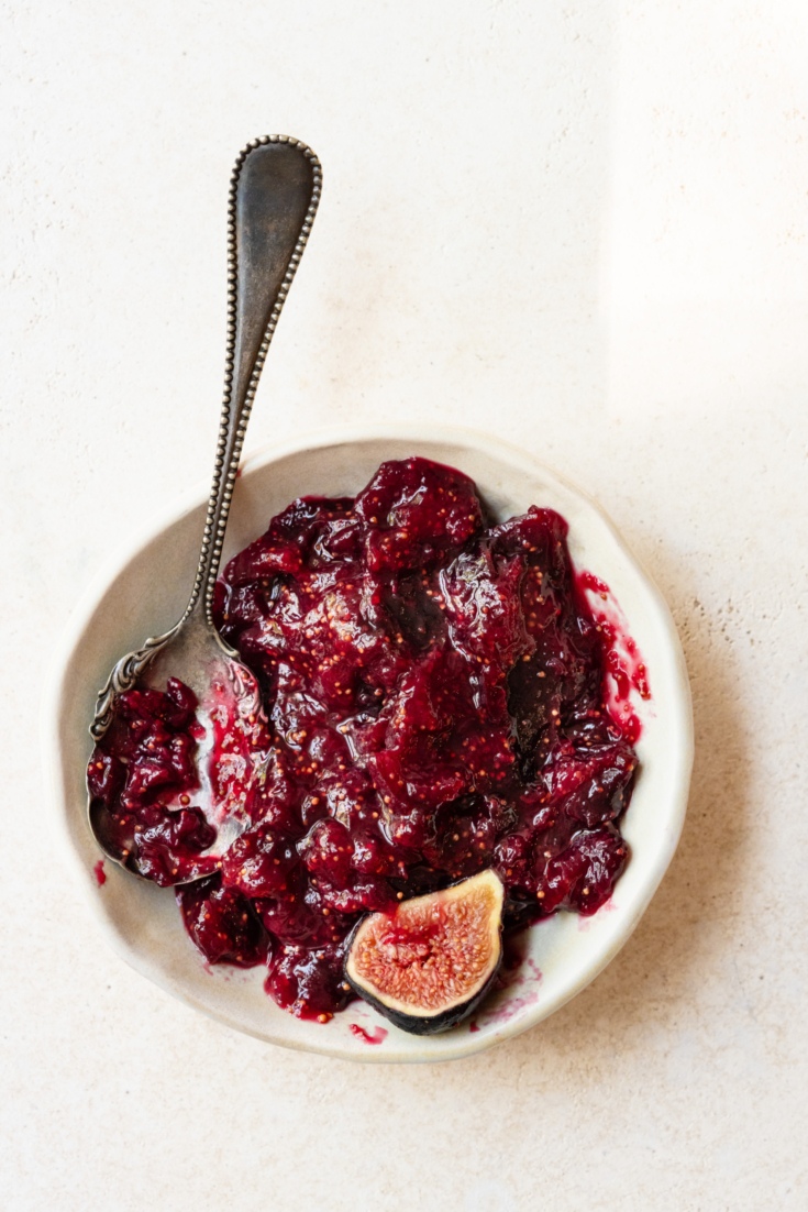 Easy Fig Jam - Two Cups Flour