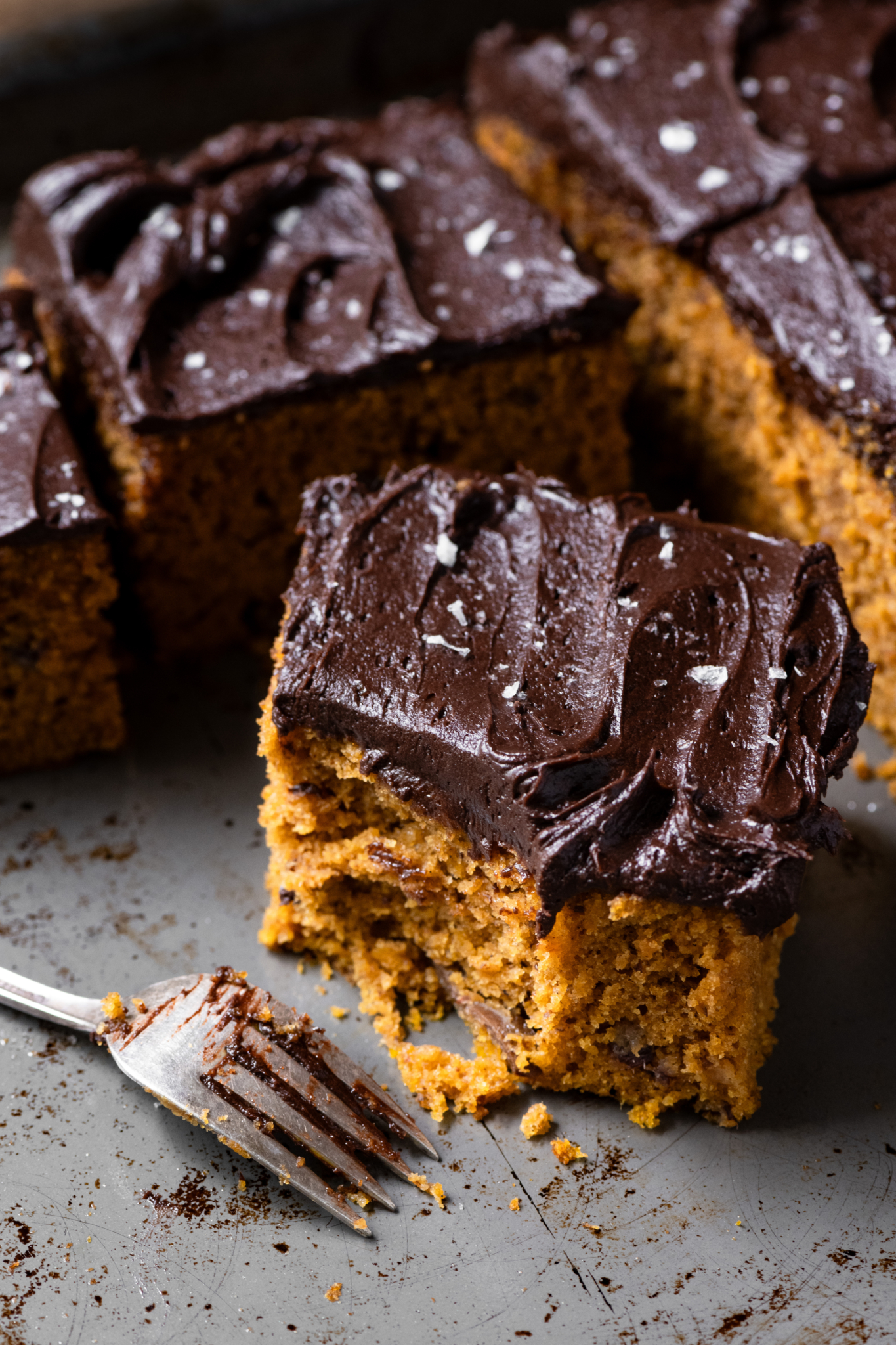 Pumpkin Sheet Cake (9"x13" pan)- Two Cups Flour